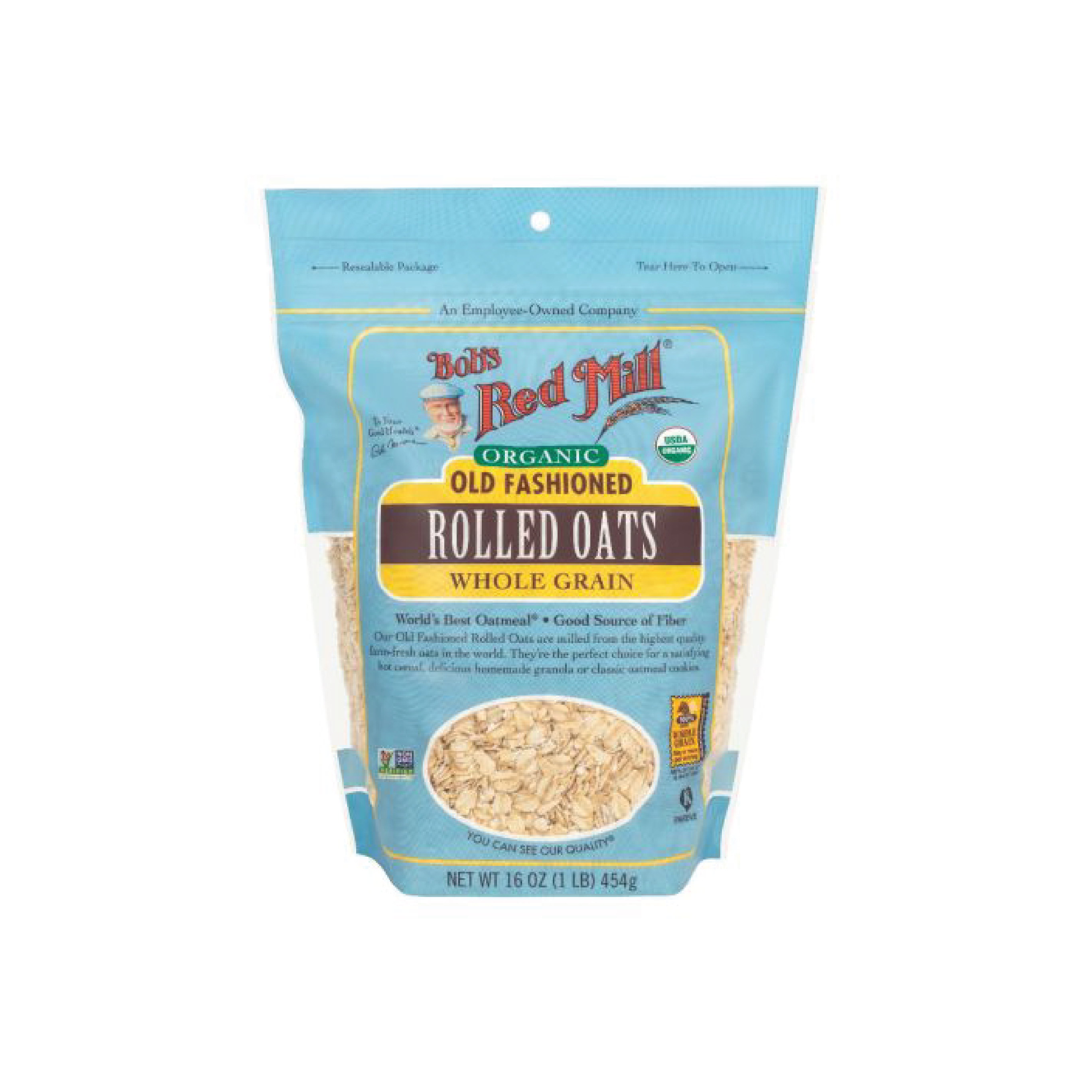 Bob's Red Mill Organic Oats Rolled Quick (16 oz) - Green Co. Fresh Food ...